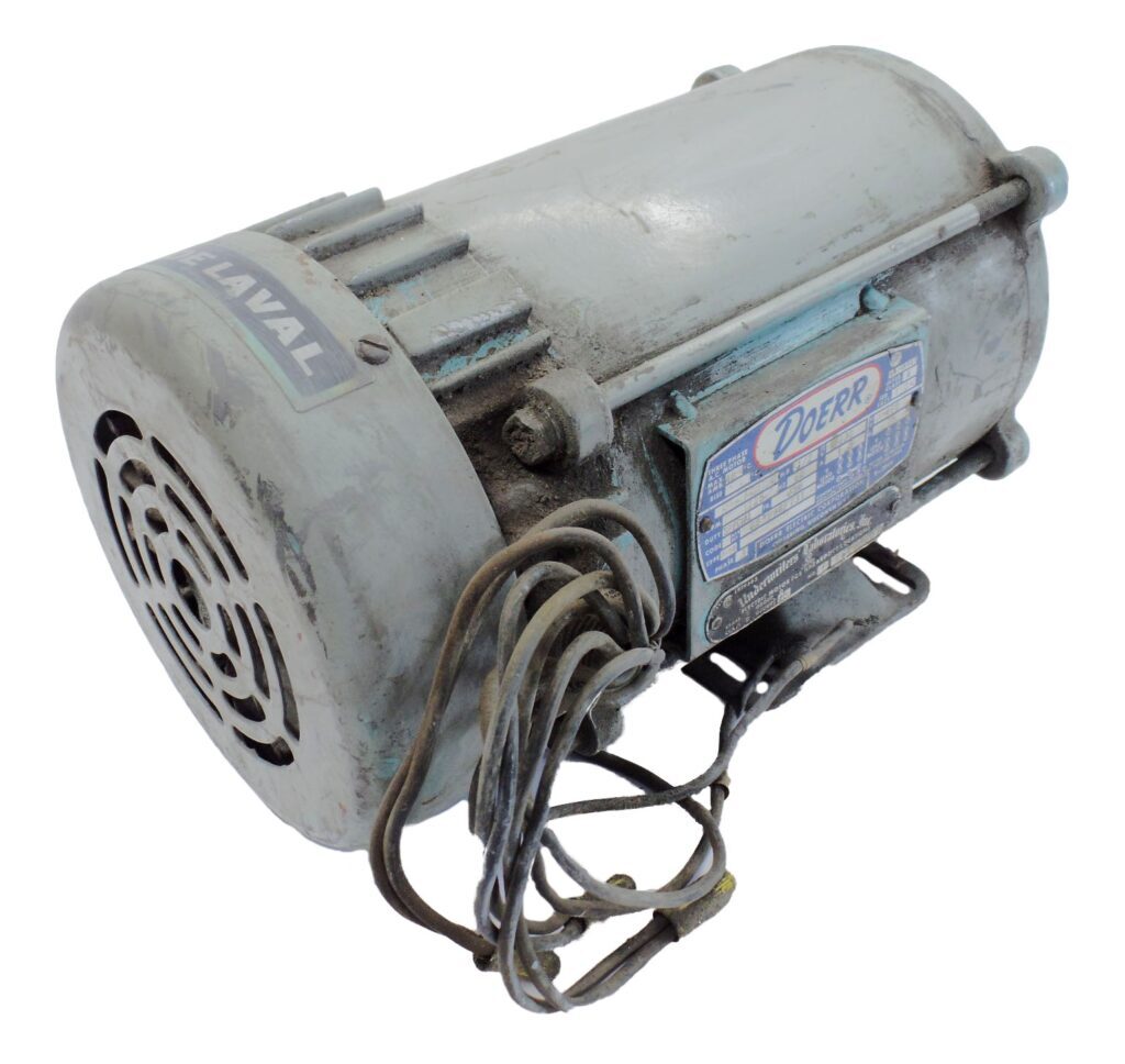DOERR LR-19363 AC MOTOR 3PH 1/2HP 230/460V 1.5/0.75A J56 FRAME PFU2 3PH ...