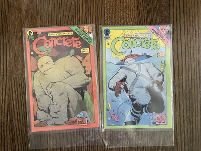 Concrete comic Lot of 7 comics | eBay