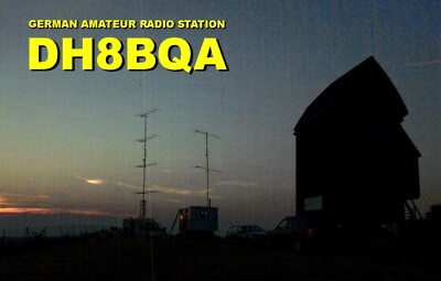 German Amateur Radio Station Germany DH8BQA QSL Radio Postcard | eBay