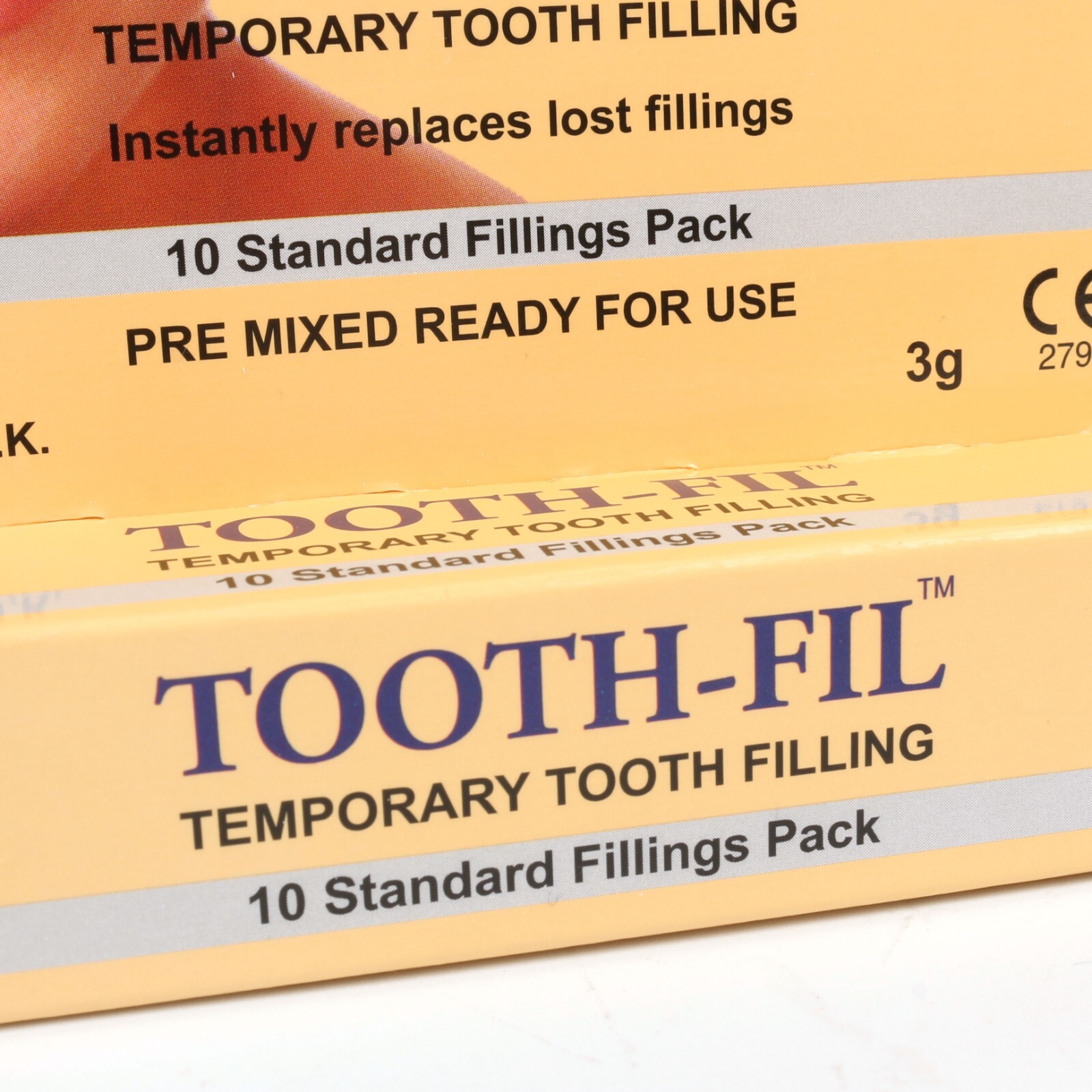 GENUINE Dr DENTI TOOTH FIL TEMPORARY FILLING Dental Hole Repair Kit ...