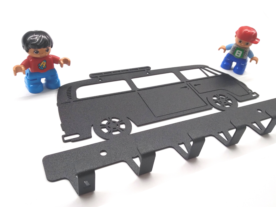 VW T2 gift key holder Transporter Wall rack Metal VAN Bus Hippy ...