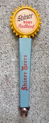 Shiner Beers Ruby Redbird tap handle | eBay
