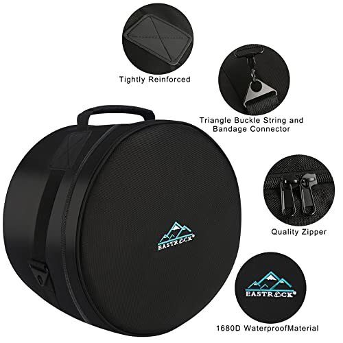 10" x7" Tom Drum Bag Tom Drum Cases 15 mm Thick Padding for Your Drum ...