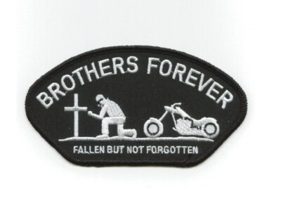 BROTHERS FOREVER Fallen But Not Forgotten Iron on Patch | eBay