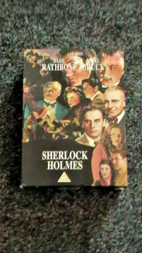 Sherlock Holmes Box Set 2 BASIL RATHBONE NIGEL BRUCE 4 DVDS FREEPOST ...