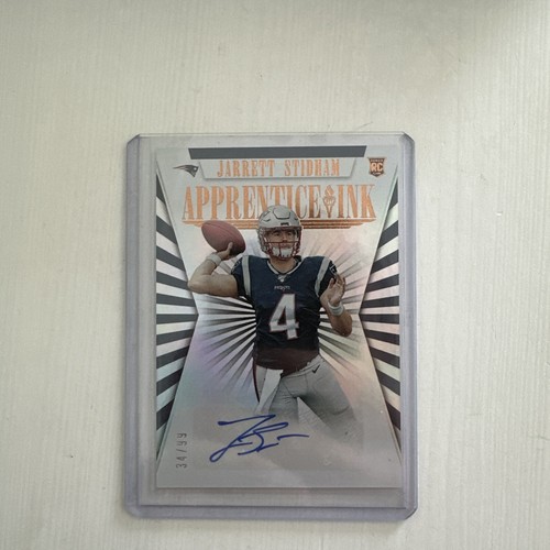 Jarrett Stidham 2019 Passing the Torch Apprentice Ink Auto /99 Rookie ...