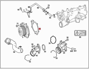 Genuine MERCEDES Metal seal single layer 6422010680 | eBay
