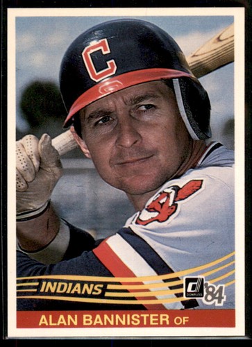 1984 Donruss Alan Bannister #154 Cleveland Indians | eBay