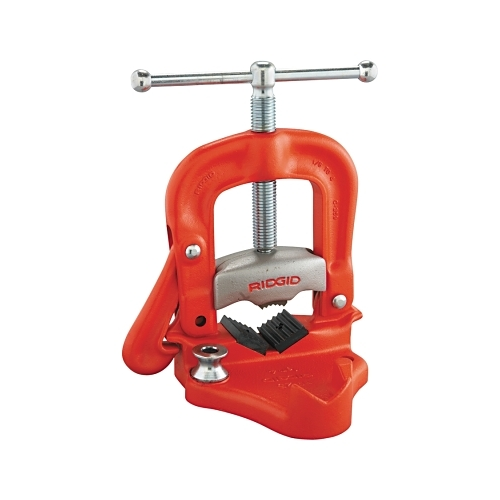 Ridgid Bench Yoke Vise, Cast Iron, 4 Inches Pipe Capacity - 1 per EA ...