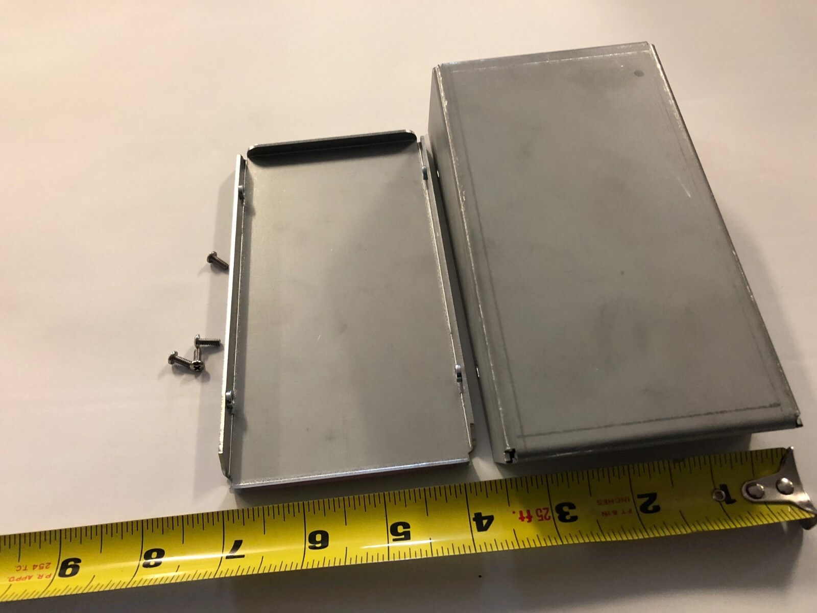 Pedal/project box- 7 X 3 1/2 X 2 1/8 inches-18 gauge steel | eBay