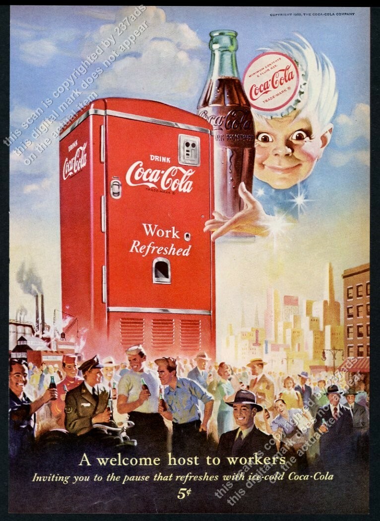 50s Coca Cola Magazine Ads