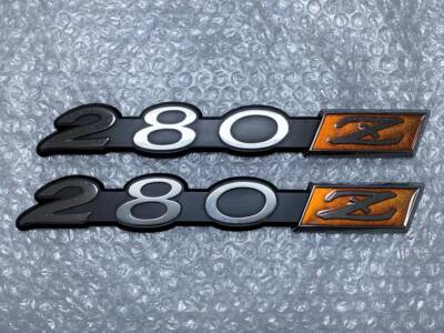 JDM Former Nissan 280Z Export Emblem 2 Fairlady Z S130 DATSUN Datsun ...