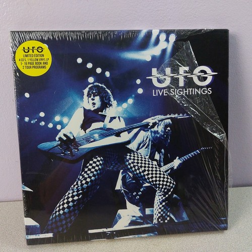 4-CD Vinyl Album Boxset UFO Live Sightings 2015 CLP-2345 Cleopatra LN ...