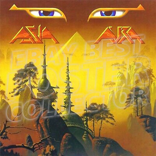 Asia Aura Banner Album Cover Poster | eBay
