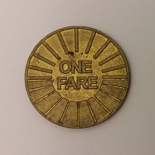 Fresno Area Express 50th Anniversary Fresno, CA One Fare Transit Token ...