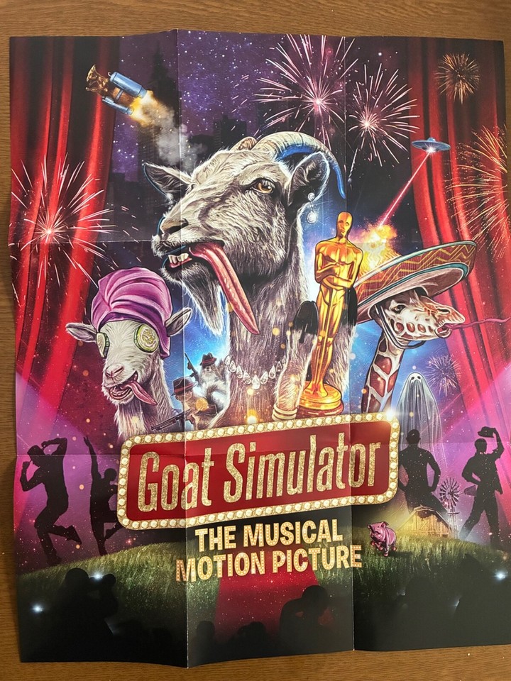 GOAT SIMULATOR 3 IN A BOX EDITION PLÜSCHTIER SOUNDTRACK KARTE ...
