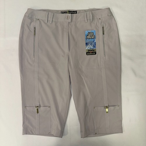 Jamie Sadock Capri Shorts Grey Size 10 WJS25-00014 | eBay