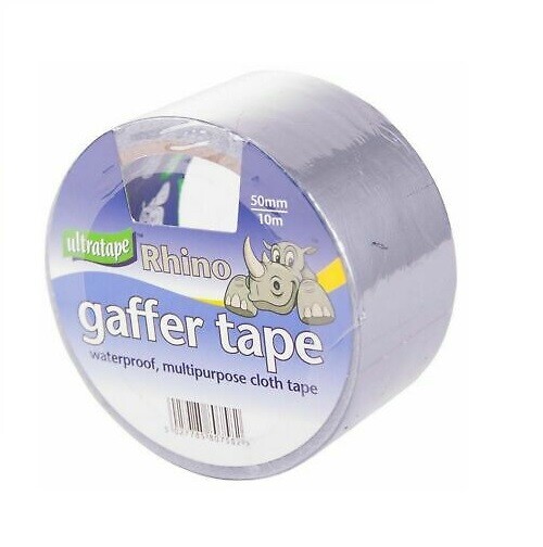 RHINO ULTRATAPE Gaffer | Duct Tape Waterproof, Multipurpose Tape 50mm ...