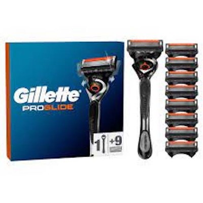 Gillette ProGlide Razor for Men 1 Gillette Razor 9 Blade Refills | eBay