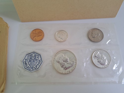 1962 Proof Set US Mint Original Envelope COA Silver Coin Lot MQ | eBay
