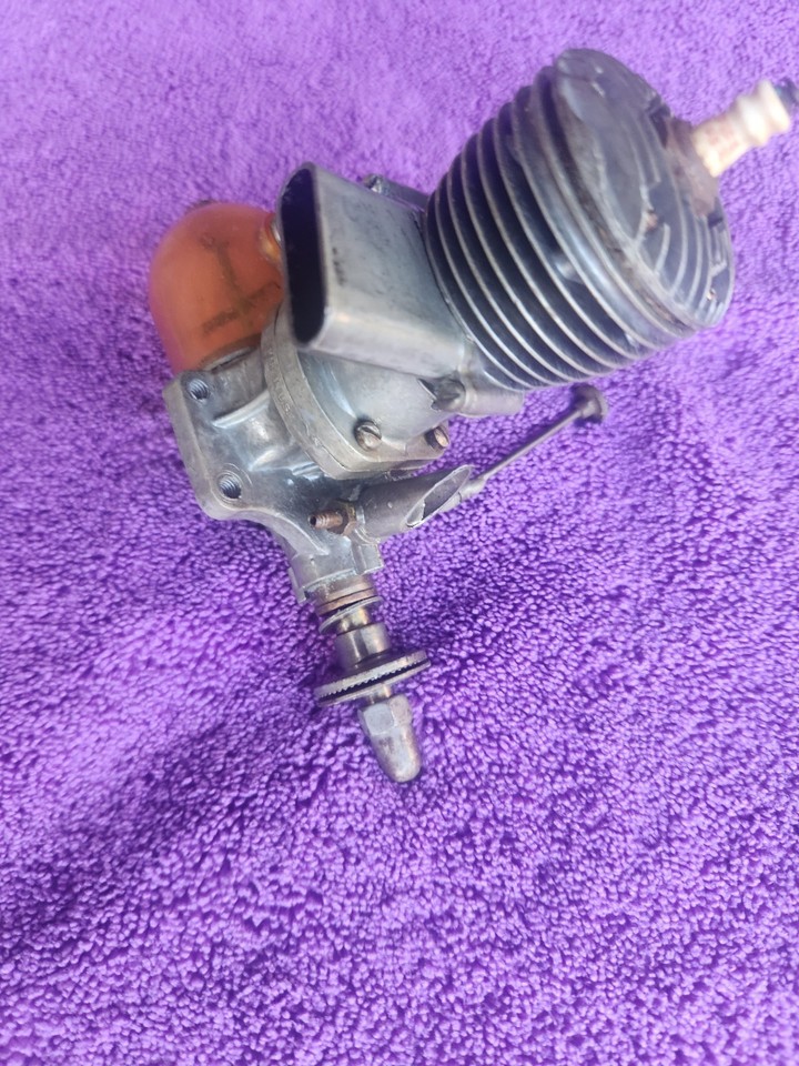 Vintage Super Cyclone Model Airplane Engine 60 , Control Line Model ...