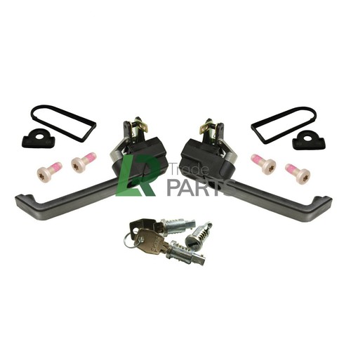 LAND ROVER DEFENDER NEW FRONT DOOR HANDLE REPAIR KIT HANDLES & LOCKS ...