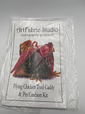 ARTFABRIC STUDIO Dimensional/Sewing Pattern - FLYING CHICKEN TOOL CADDY ...