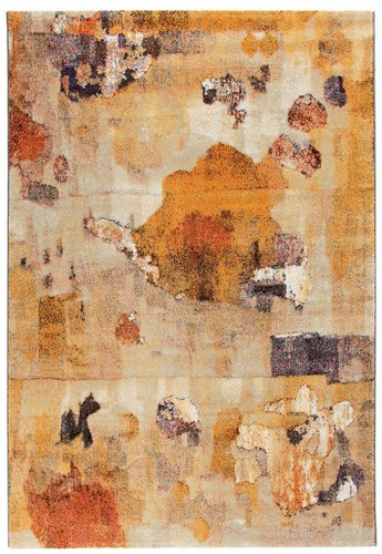 Valencia Rug 16696 Polypropylene Modern Floor Rugs 160cm x 230cm Orange ...