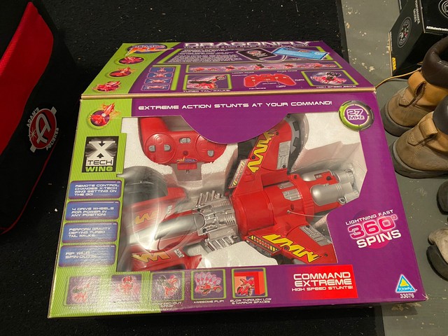 33076 Stunt TMX Control Racer RC Wings Dragonfly Toymax Extreme -tech ...