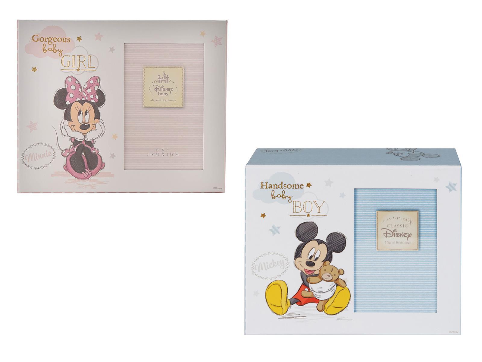 Mickey Minnie Mouse Baby Keepsake Box Disney Magical Beginnings ...