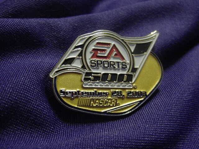 Talladega EASports 500 September 28, 2003 Nascar event Hat Pin | eBay