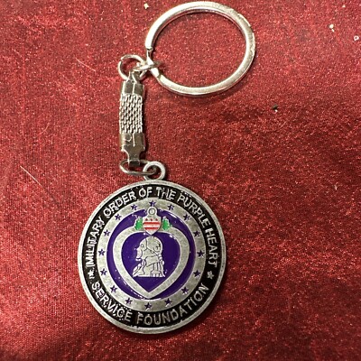 Purple Heart Key Chain | eBay