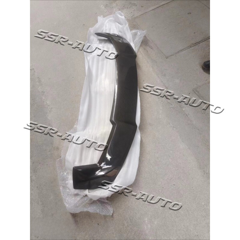 For INFINITI FX35 FX37 QX70 Real Carbon Rear Roof Spoiler Wing Trim ...