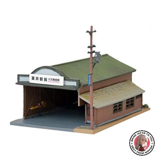 NEW Tomytec Building Collection Ken Colle 074-3 Station Bus Shelters 3 ...