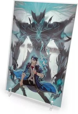 Acrylic stand/acrylic panel Van Arklyde Acrylic art stand "The Legend ...