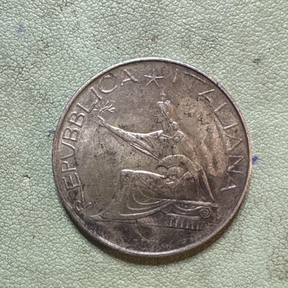 1961 ITALY 500 LIRE .835 SILVER COIN AU Italy Unification Centennial | eBay