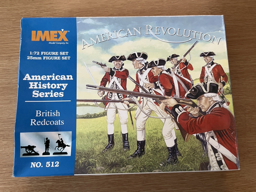 L282 IMEX Model Kit 512 - British Redcoats 1:72 | eBay UK