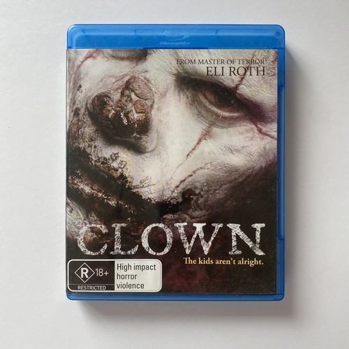 Clown (2014) Bluray DVD Movie, Horror, Adult, Supernatural | eBay Australia