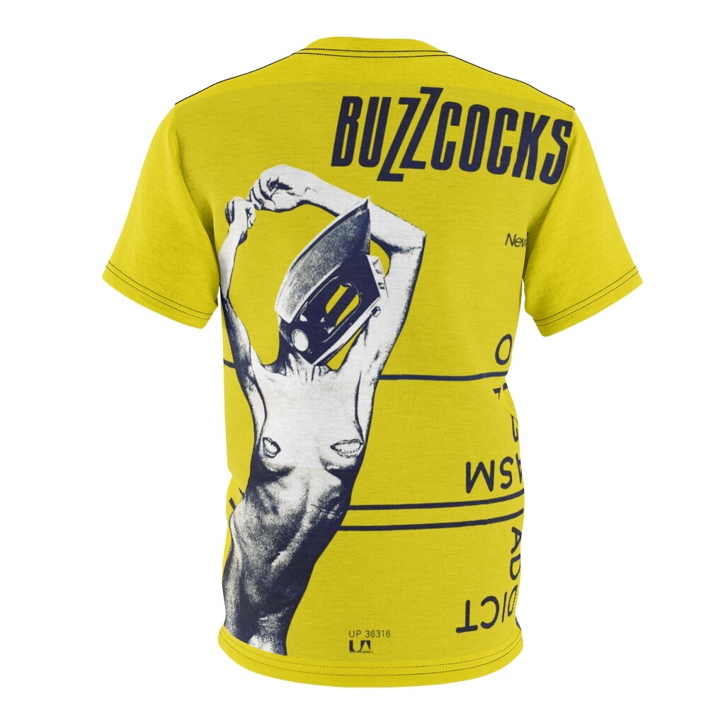 Buzzcocks T-Shirt Orgasm Addict British Punk Indie Rock Single Poster ...