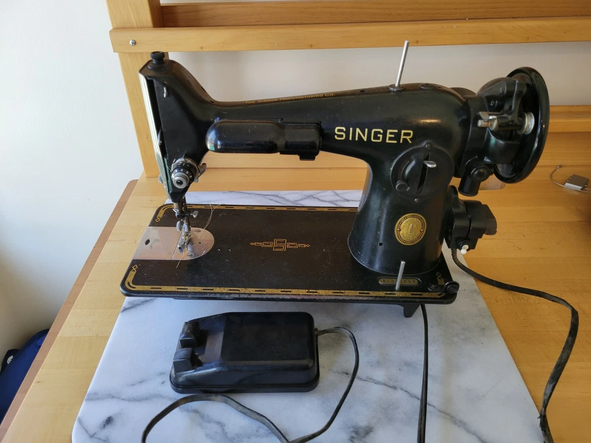 Vintage Industrial SINGER Sewing Machine Head Model 112W140, 44% OFF