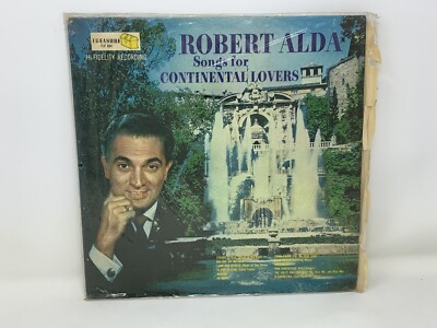Robert Alda, Songs For Continental Lovers LP TLP 804, High Fidelity by ...