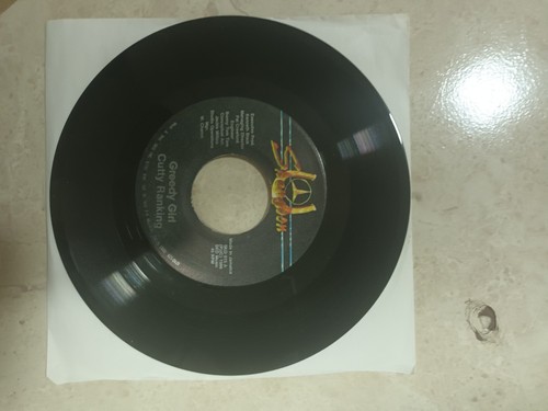 Listen Greedy Girl Cutty Ranks Skengdon 7inch Reggae Rare Digital Dub ...