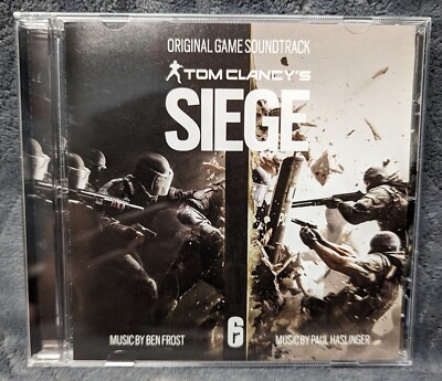 Tom Clancy's Rainbow Six Siege Original Video Game Soundtrack CD | eBay