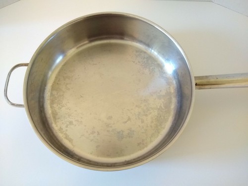 Leyse Commercial 11” Skillet Pan 18/10 Stainless Steel Innova Cookware ...