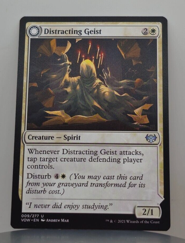 Distracting Geist - Innistrad: Crimson Vow - VOW - 9/277 - MTG | eBay