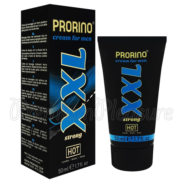 PRORINO XXL Strong Cream for Men Libido Enhancement Massage GEL Stamina ...