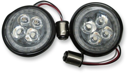 CIRO Fang Signal Light Inserts Black Rear 45421 Red 2040-2020 | eBay