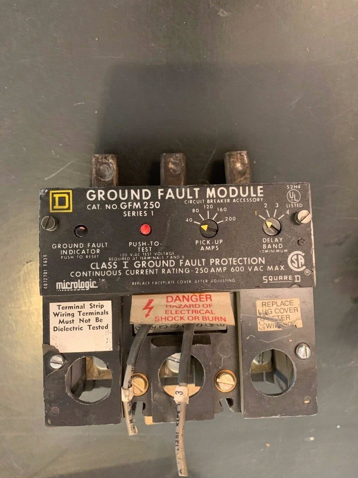 GFM250 Square D Ground Fault Module | eBay