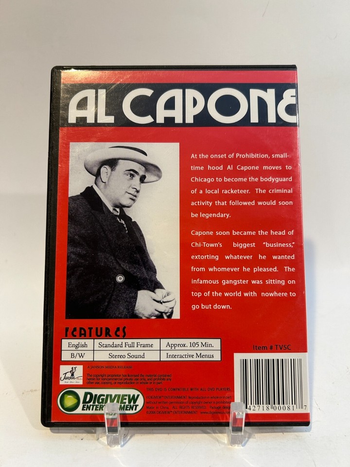 Al Capone (DVD, 1959, Slim Case) | eBay