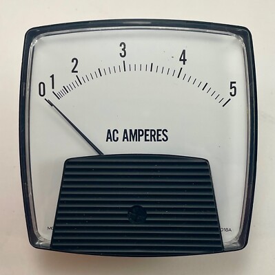 Modutec 4S-AACX-1000 Panel Meter (0-1000 A.C. Amperes) | eBay